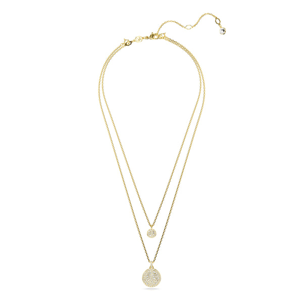 Gold Tone Sublima Layered Pendant by Swarovski available at Talisman ...