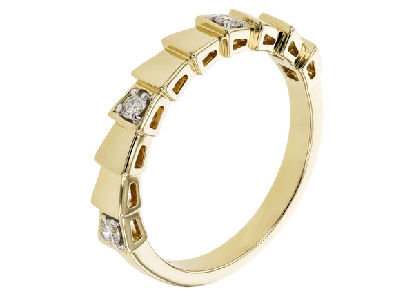 Prism Gold & Diamond Ring available at Talisman Collection Fine ...