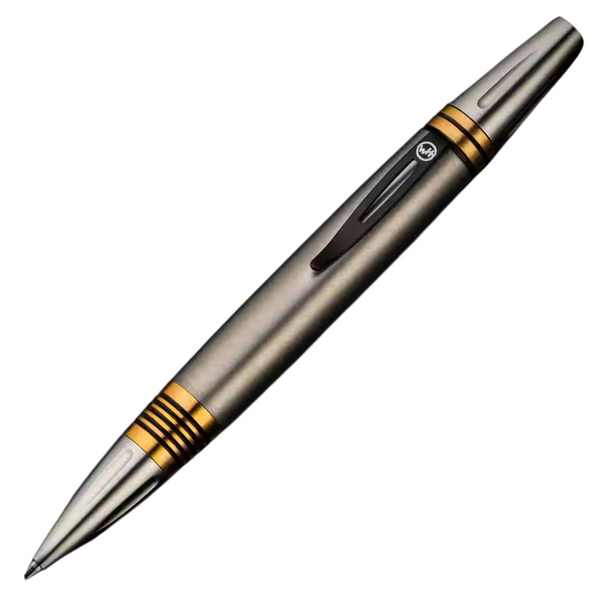 Titanium Brass Spacers Executive Pen by William Henry available at ...