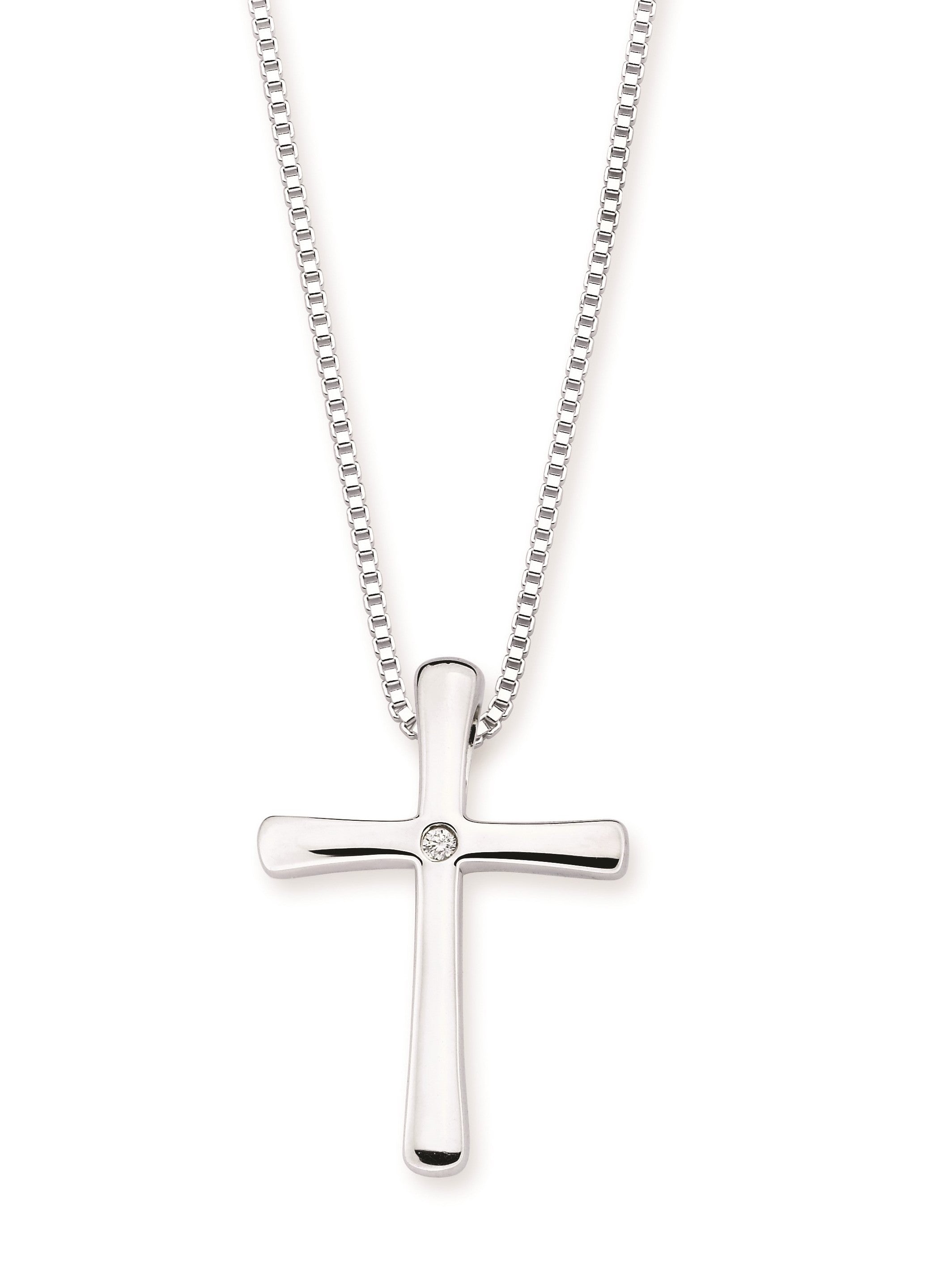 Sterling Silver Cross Necklace